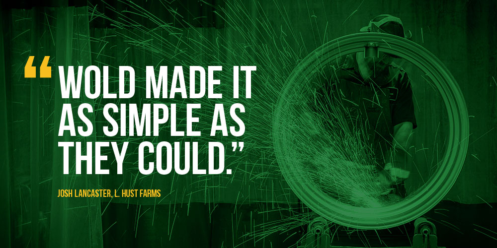 How Hust Farms Boosted Yields with Custom Tractor Wheels from Wold