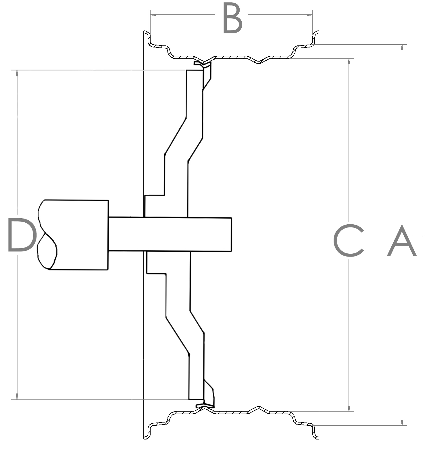 Double Bevel Rims to fit 28 inch 9 lug wheel casting : Wold, United ...
