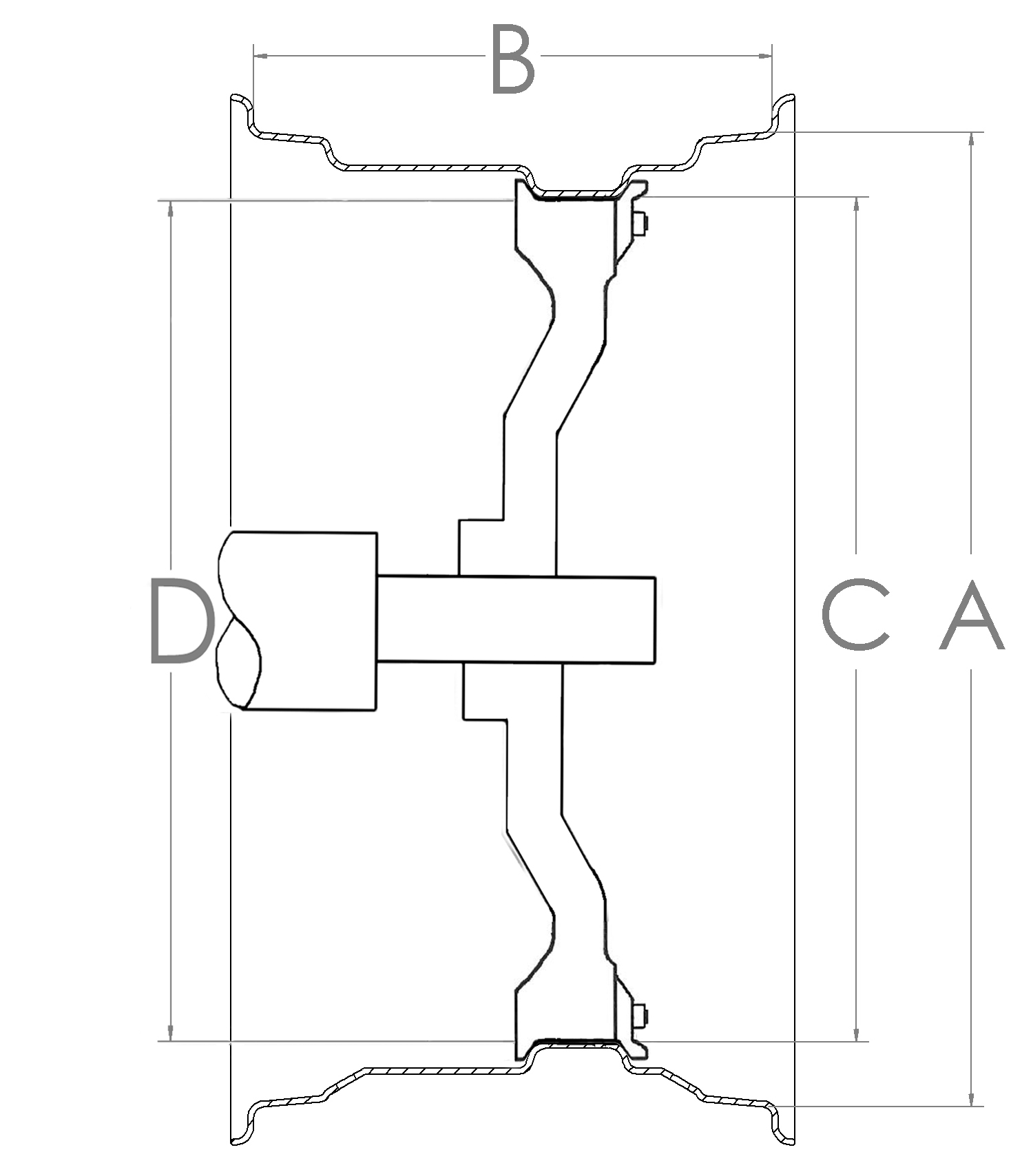 Tractor Wheel Rims, Tractor Waffle Wheels, 24, 32, 34, 38 Inch Tractor ...