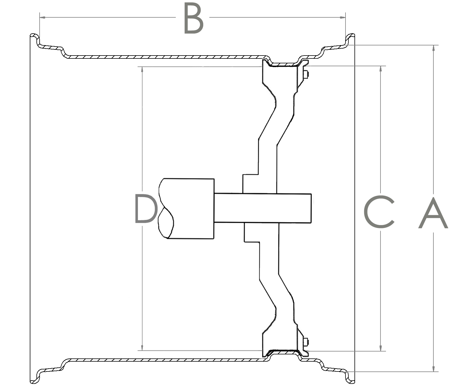 Deep Well Rims to fit 32 inch wheel casting : Wold, United States, Canada