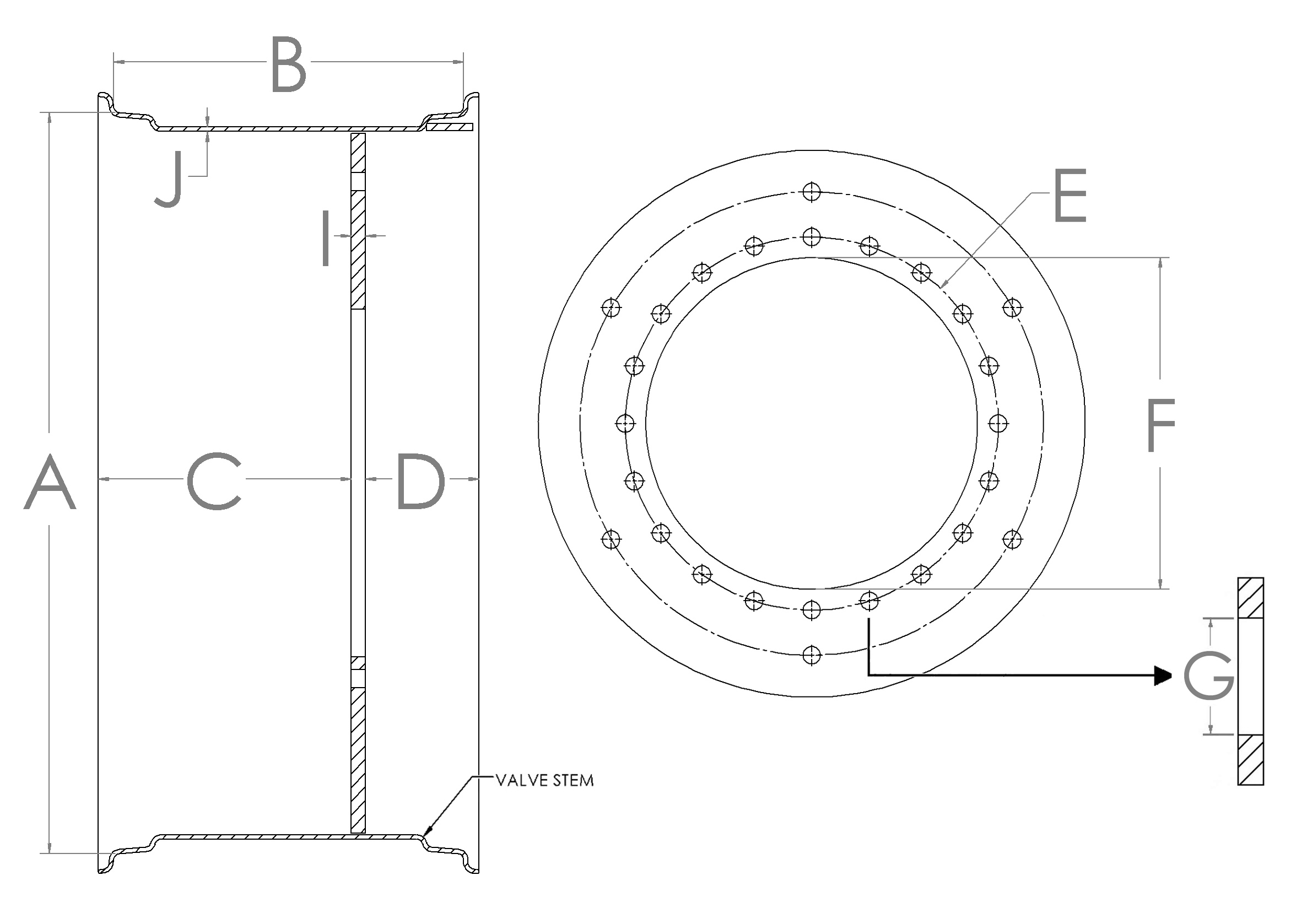 Tractor Wheel Rims, Tractor Waffle Wheels, 24, 32, 34, 38 Inch Tractor ...