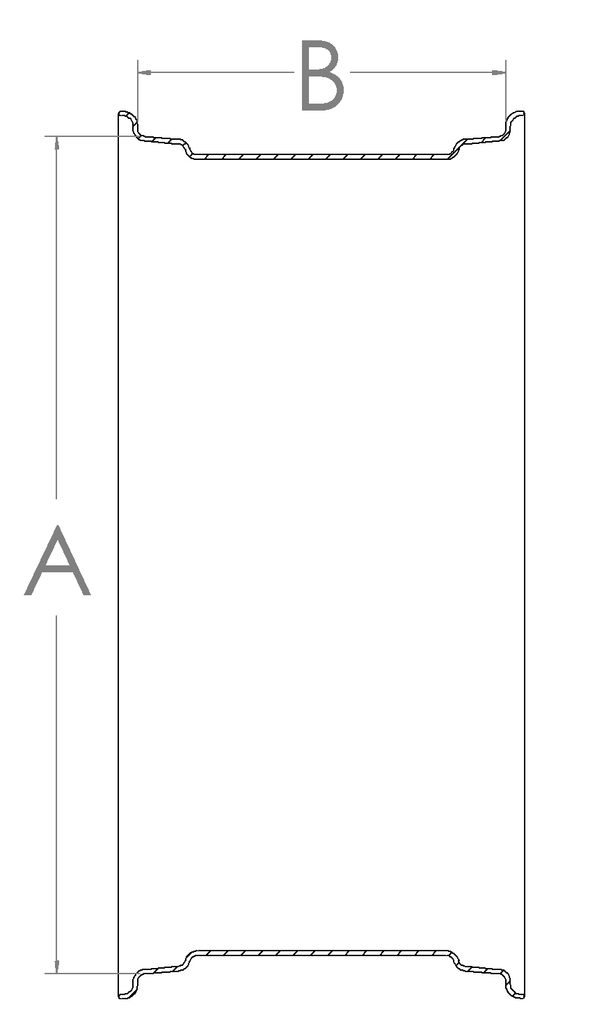 24” 4 Rail Powershift Rims, Spin out Tractor Rims, Spin out Tractor ...