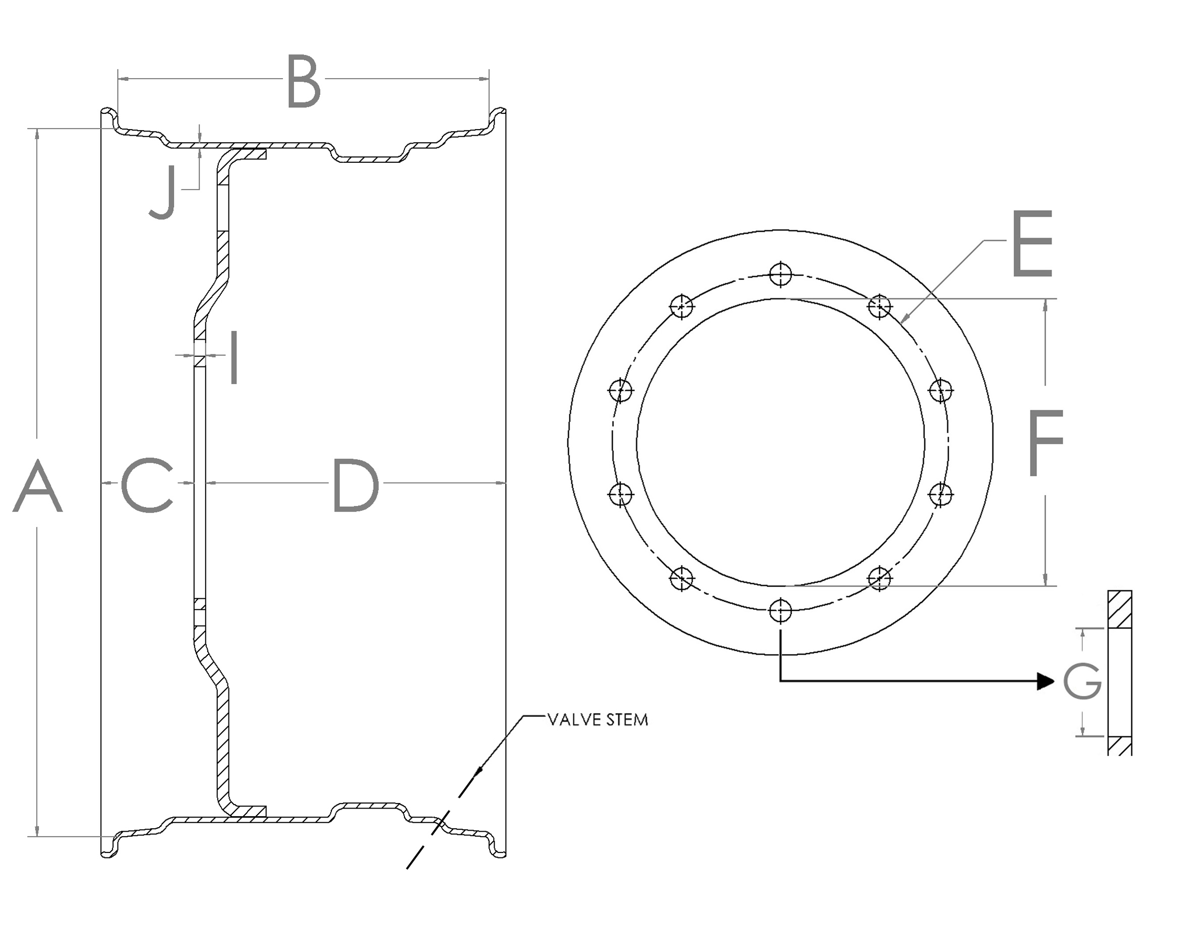 Miller Nitro & New Holland Rims with 10 hole : Wold, United States and ...