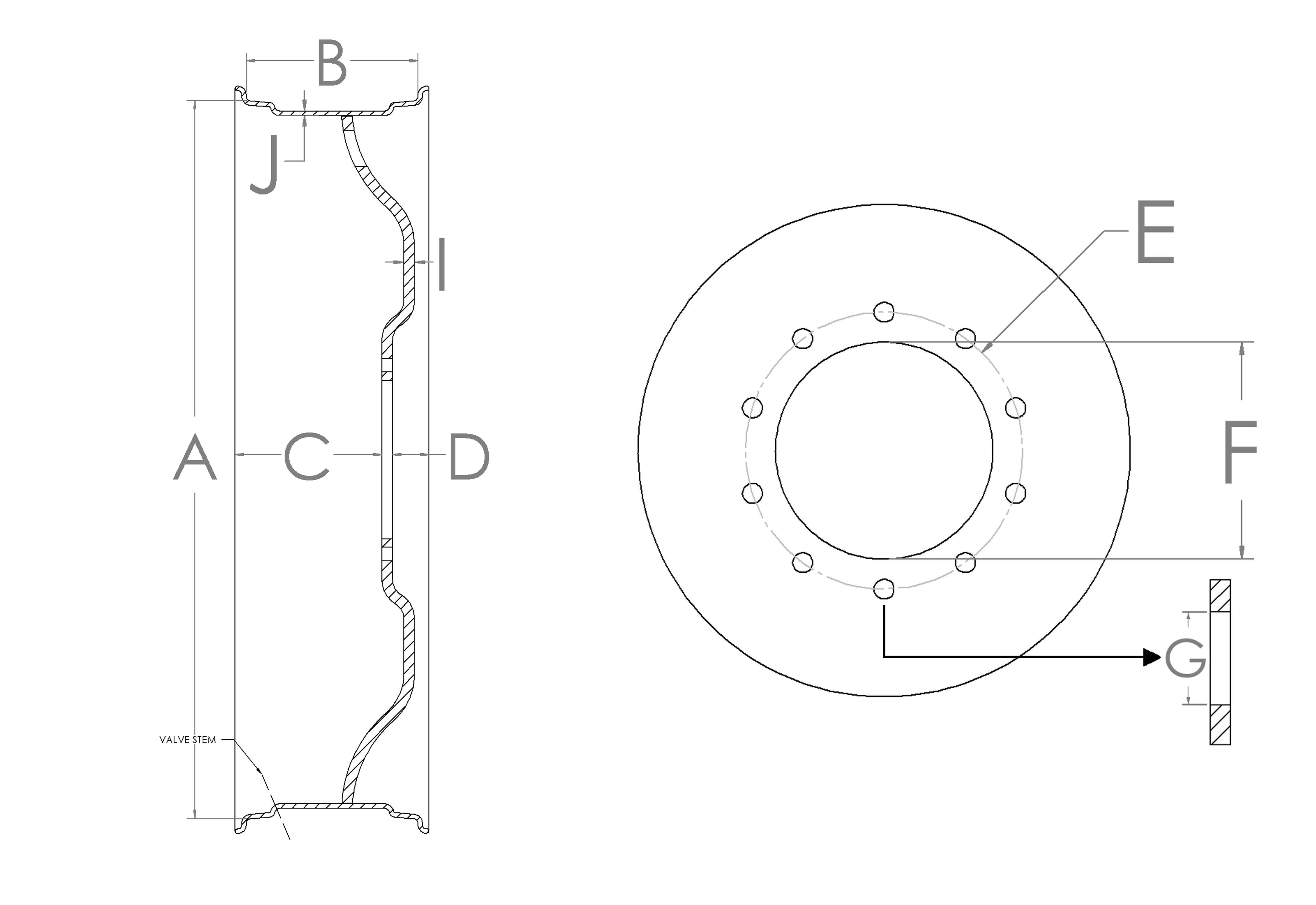 JOHN DEERE 4710, 4720, 4730 : John Deere Tractor Rims - Ag Rims - Wold